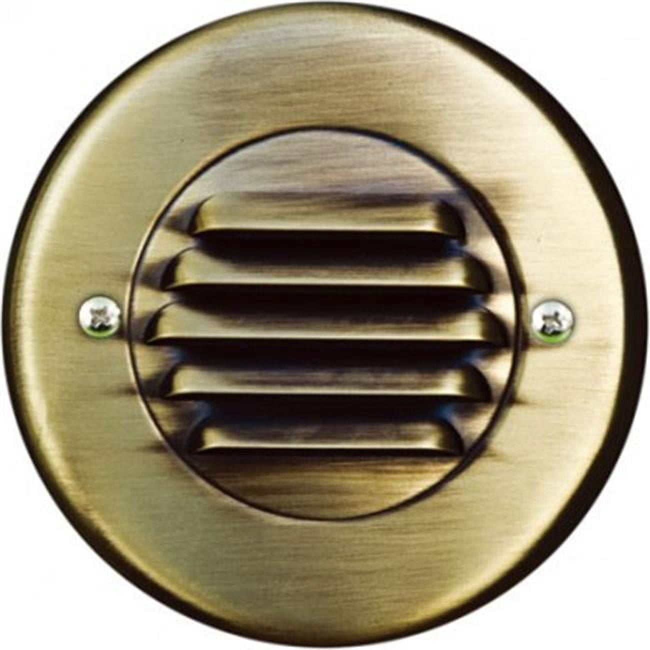 Dabmar Lighting LV708-ABS Brass Recessed Louvered Brick, Step & Wall ...