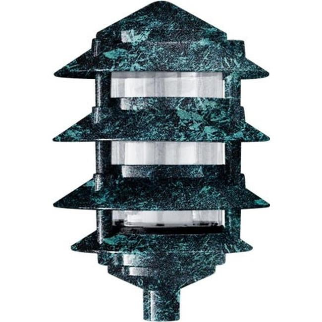 Dabmar Lighting Powder Coated 4-Tier Cast Aluminium Pagoda Light - 0.5 ...