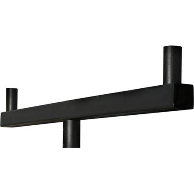 Dabmar Lighting P-ARM-T2 Steel Arm Adapter for 3 in. OD Round Post & 2 ...