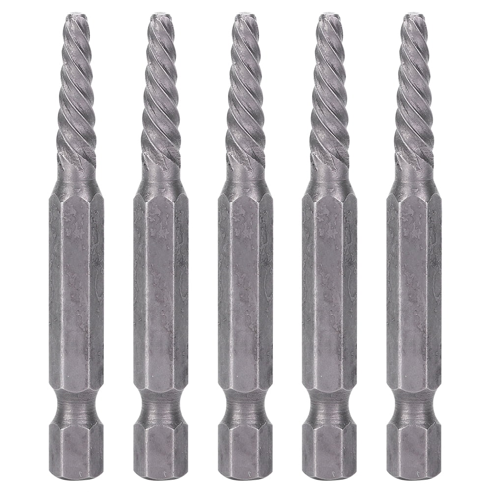 Daboolka 5pcs 61mm Screw Extractor Broken Damaged Bolts Hex Shank ...