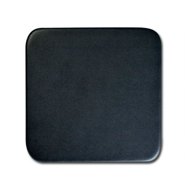 Dacasso Classic Black Leatherette Square Coaster - Walmart.com