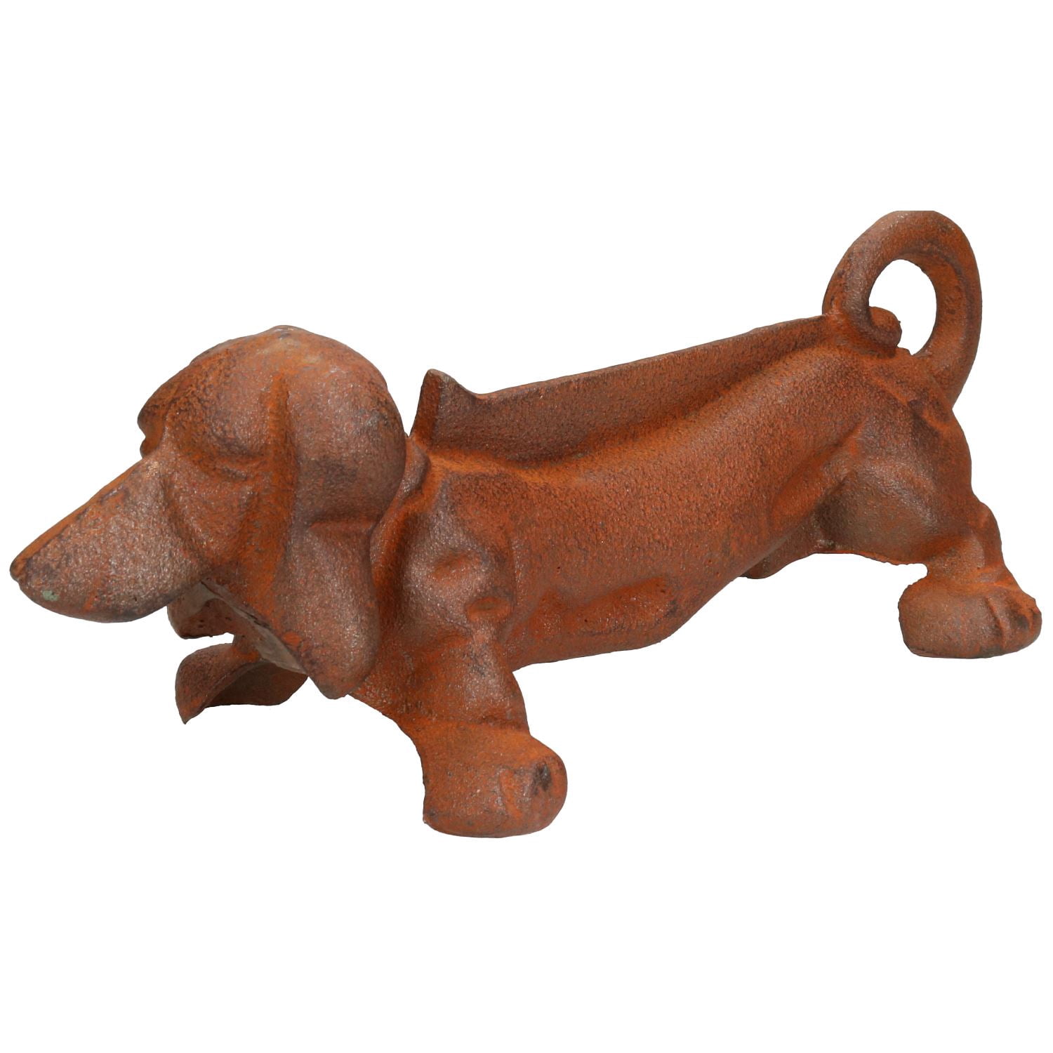 Dachshund Boot Scraper Dog Door Stop Cast Iron Mud Muck Wedge Animal ...