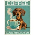 Dachshund Diamond Painting Kits for Adults - Dachshund Coffee DIY 5D ...