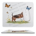 Dachshund Dog Mouse Pad with Design, Premium-Textured Mousepad ...