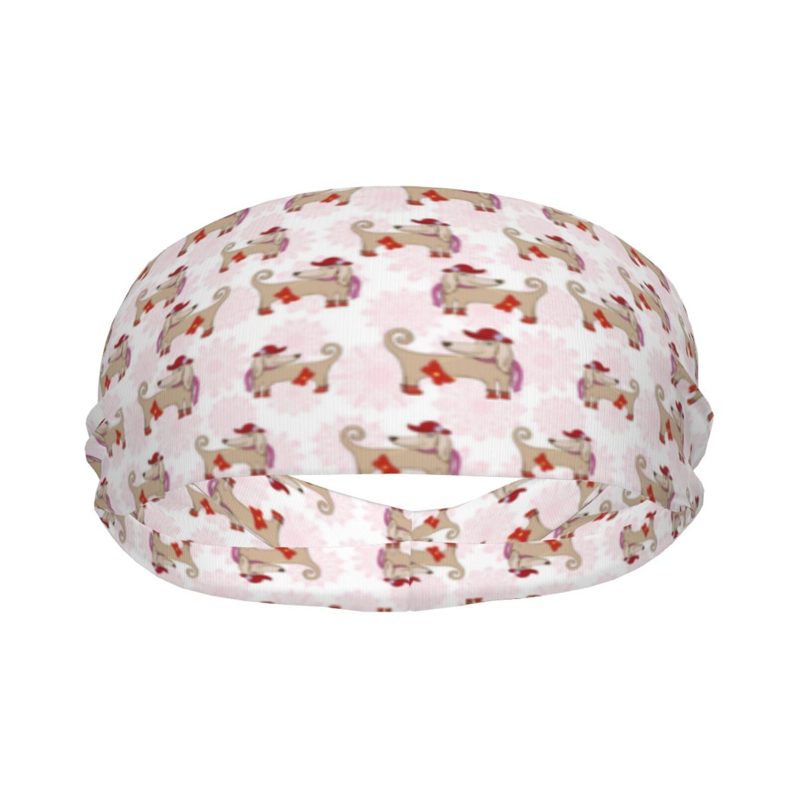 Dachshund Dog Puppy No.1003 Sports Headbands for Men/Women Workout ...
