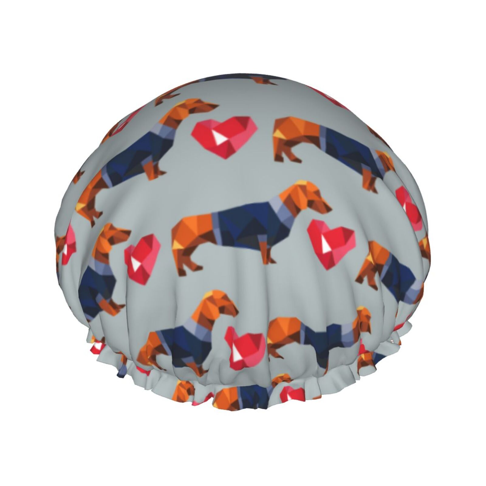 Dachshund Dog Puppy No.1012 Shower Cap, Reusable Bath Hair Hat for all ...