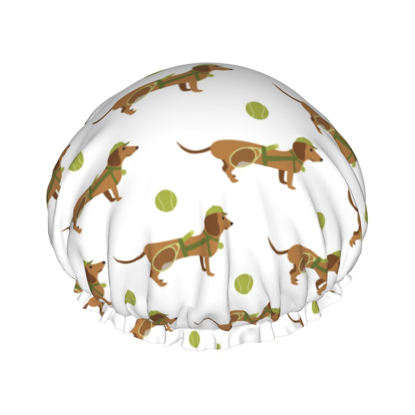 Dachshund Dog Puppy No.1018 Shower Cap, Reusable Bath Hair Hat for all ...