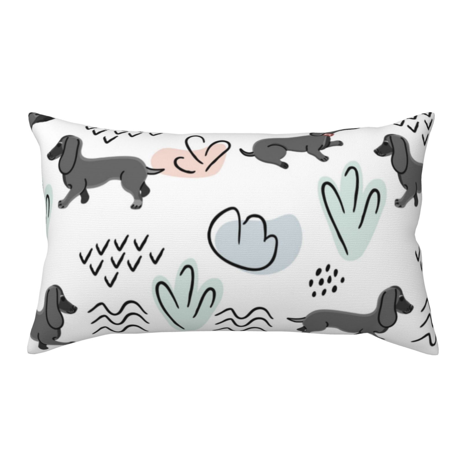 Dachshund Dog Puppy No.1028 Pillow Cases Standard Size, Soft Pillow ...