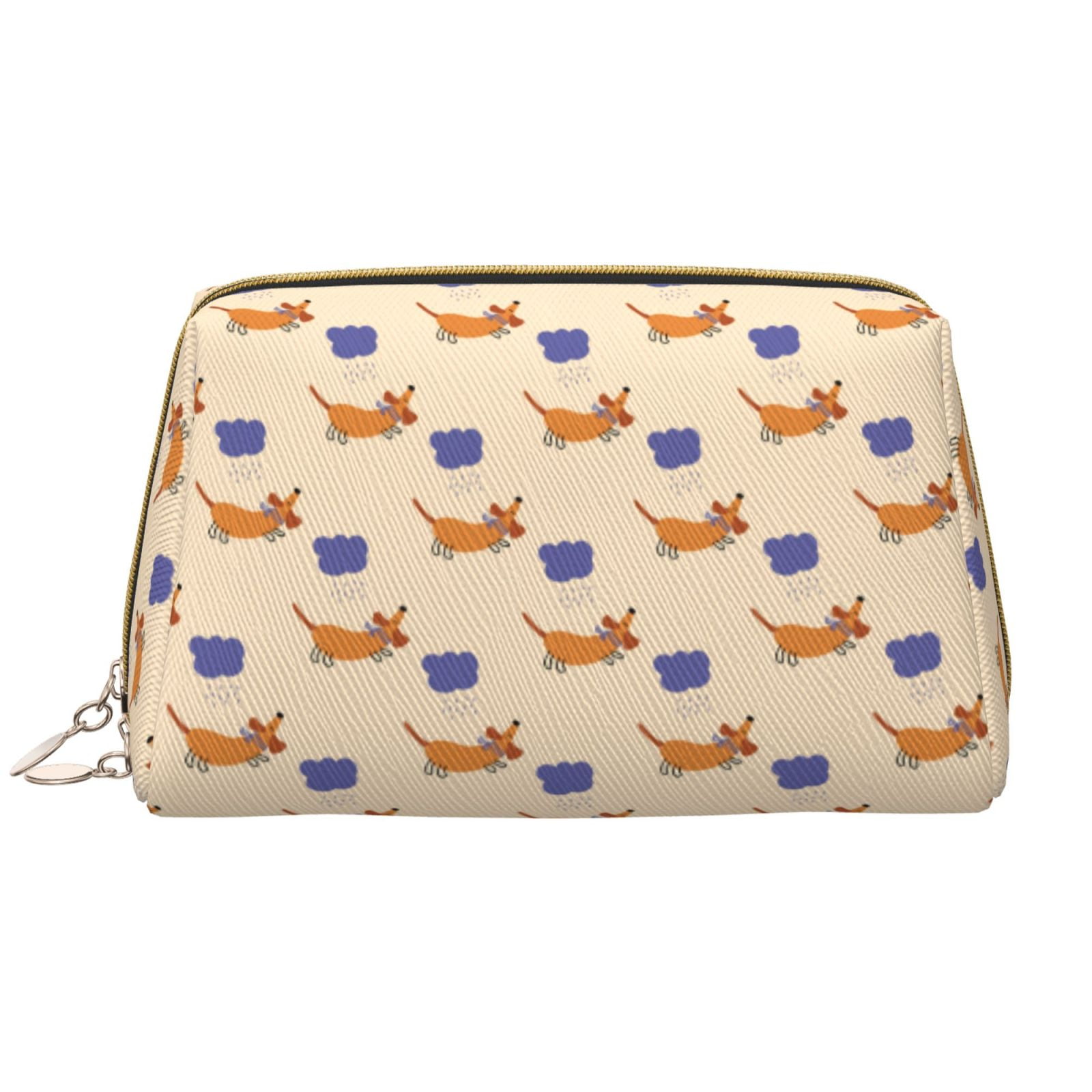 Dachshund Dog Puppy No.1054 Makeup Bag, Large Capacity Cosmetic Bag ...