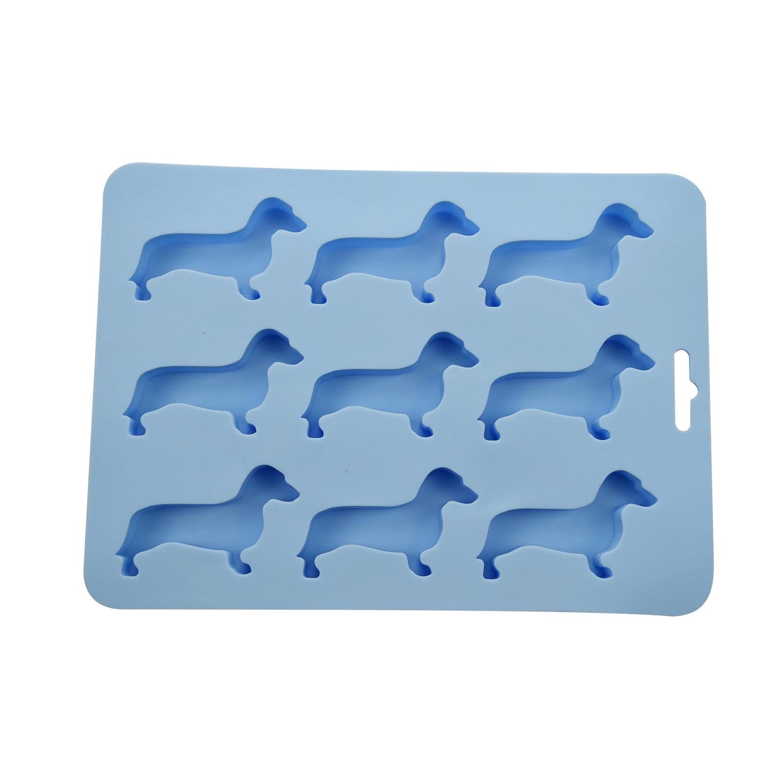 Dachshund Dog Shaped Silicone Ice Cube Mold and Tray for Drink Ice ...