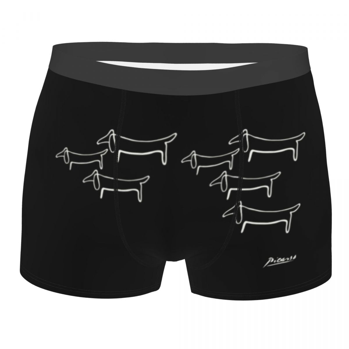 Dachshund Dog Torn Jean Boxer Shorts 3D Printed Male Wiener Badger ...