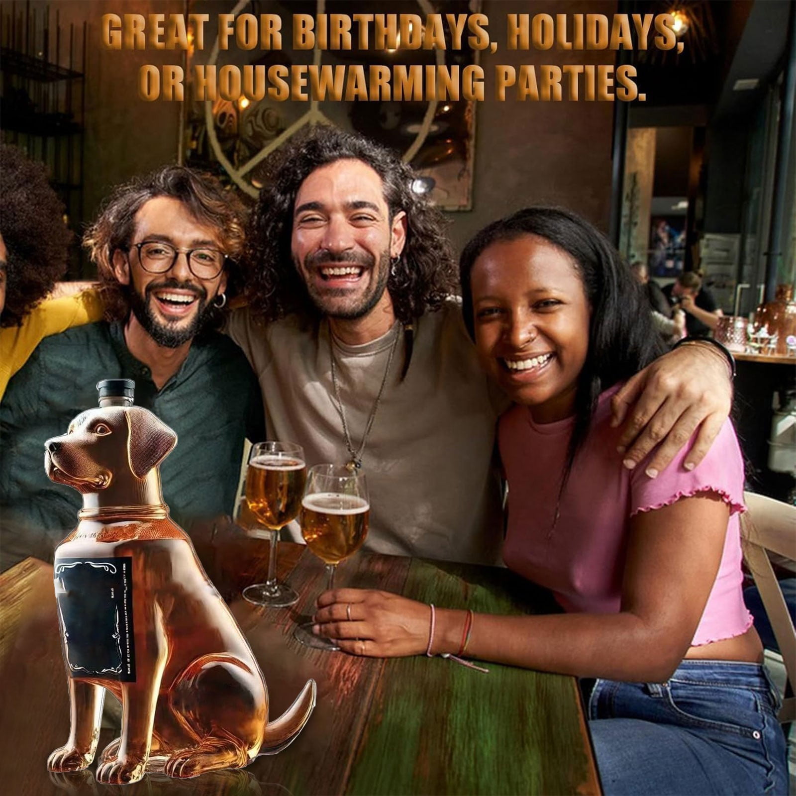 Dachshund Dog Whiskey Decanter Animal Decanter with Recyclable Stopper ...