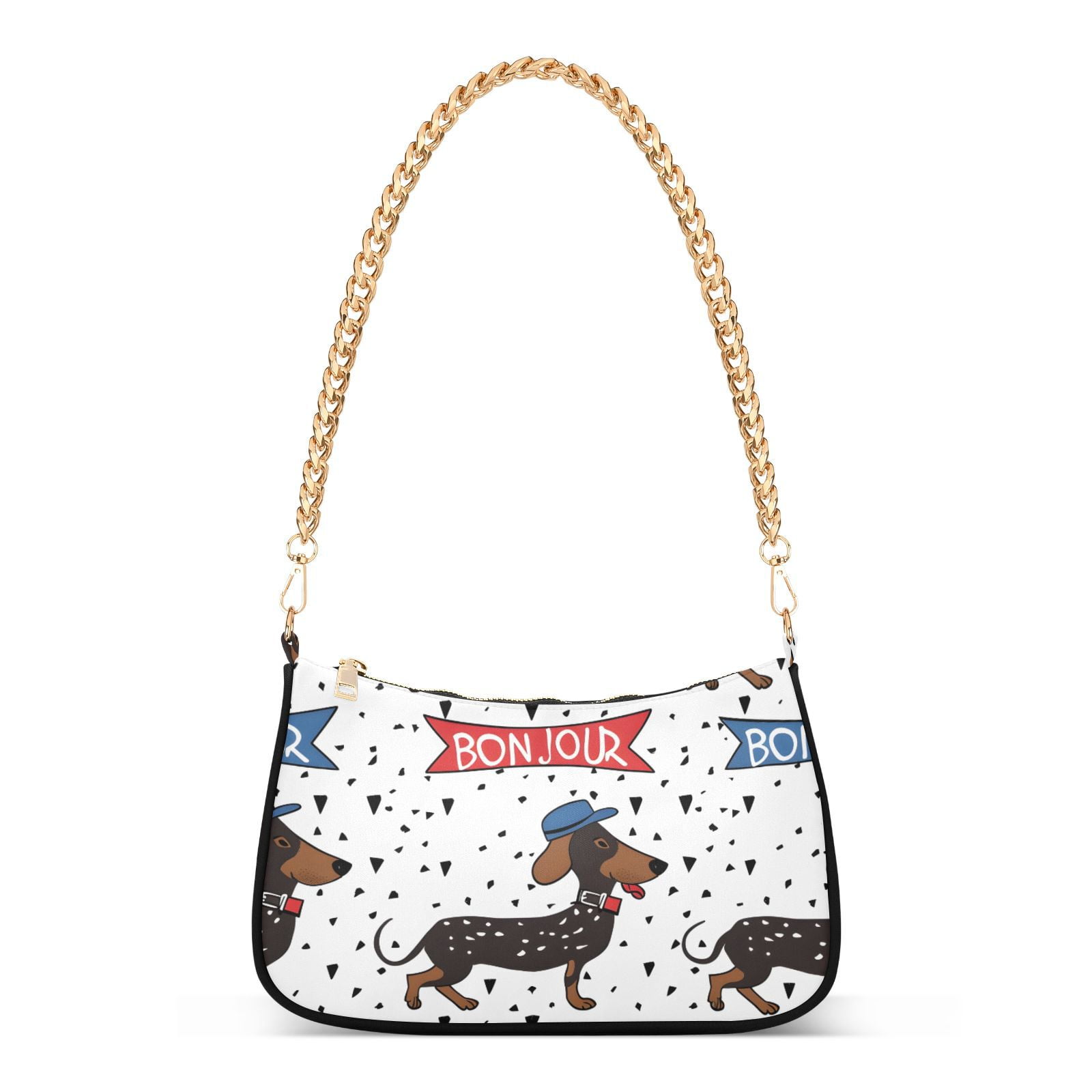Dachshund DogsWomen Small Shoulder Bag Crossbody Tote Hobo Bags Purse ...