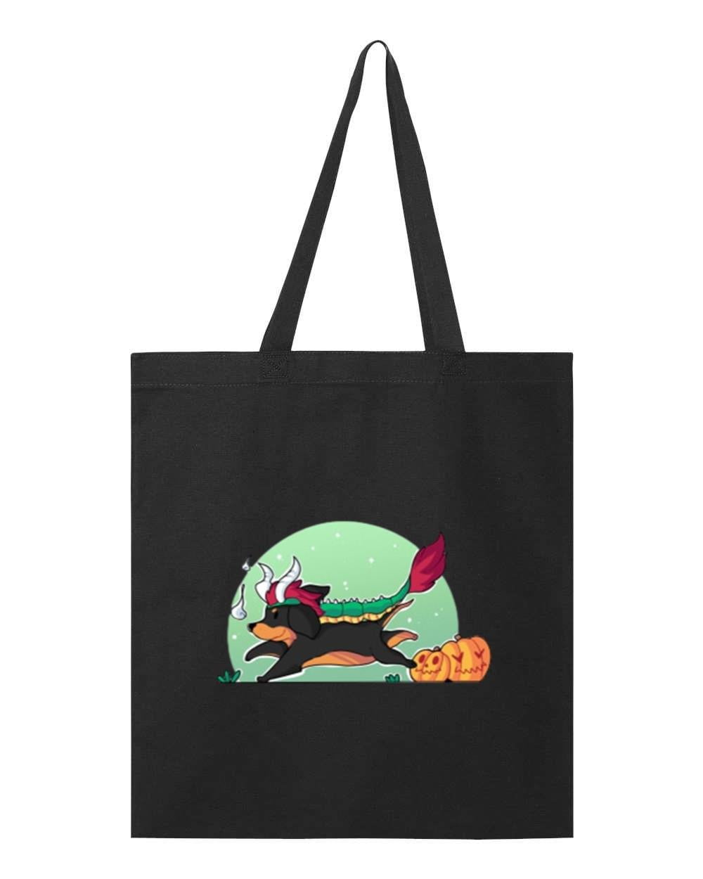 Dachshund Dragon Funny Wiener Dog Fantasy Cartoon Tote Bag - Walmart.com