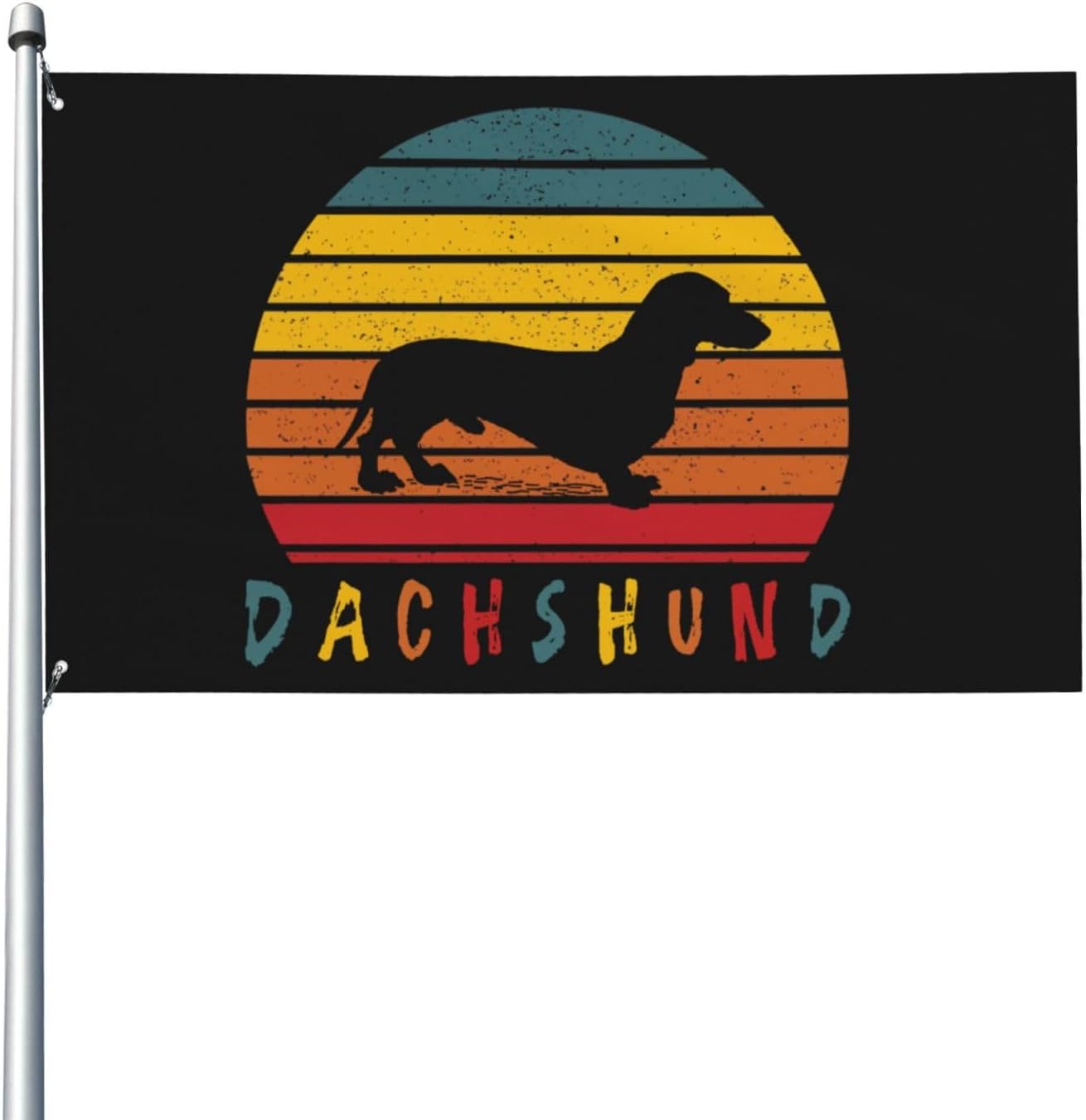 Dachshund Flag Banner Flags Garden Flag Home House Flags Parade Flag ...