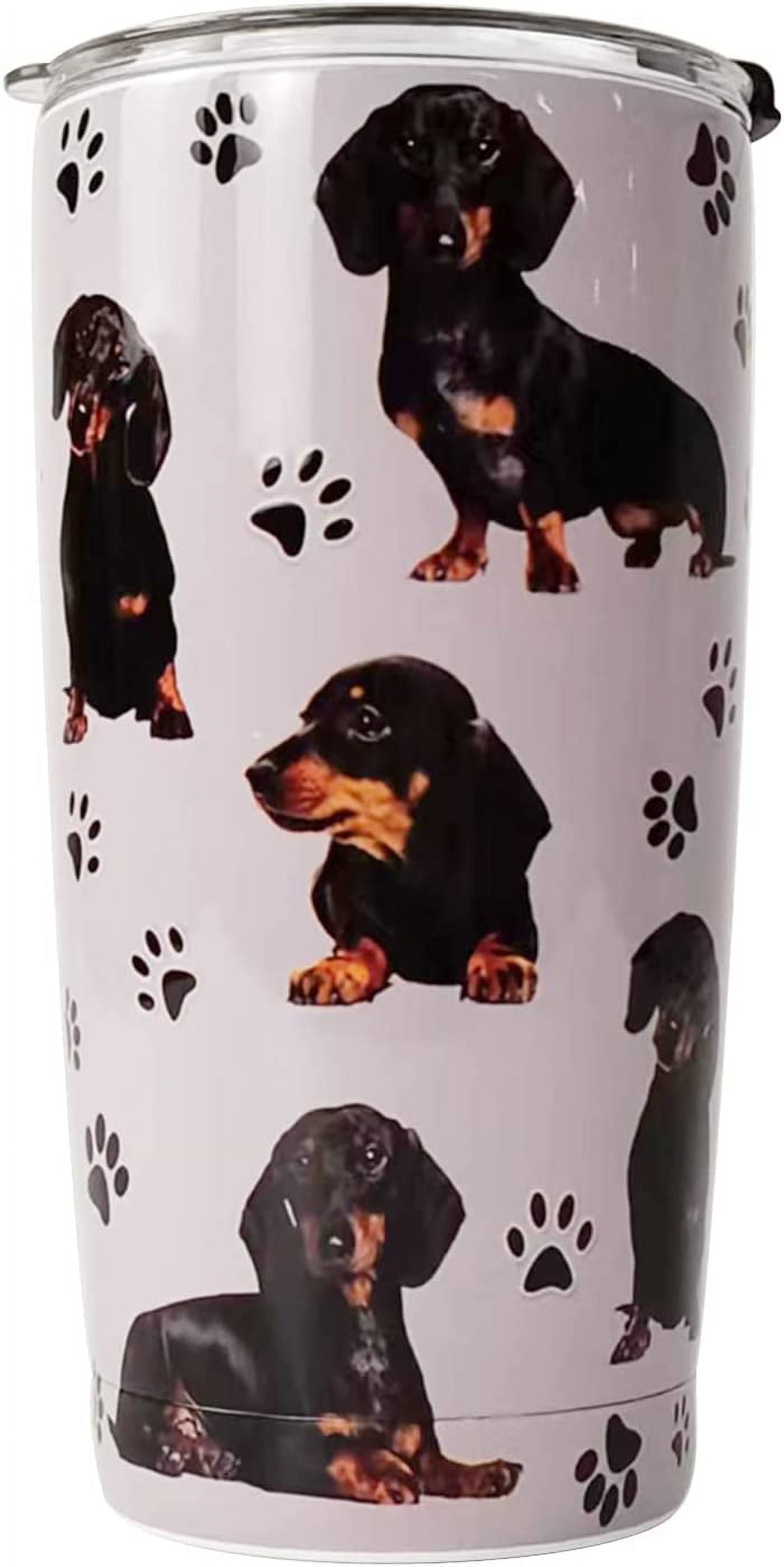 Dachshund Gifts- 20 Oz Stainless Steel Tumbler - Dog Lover Gifts ...