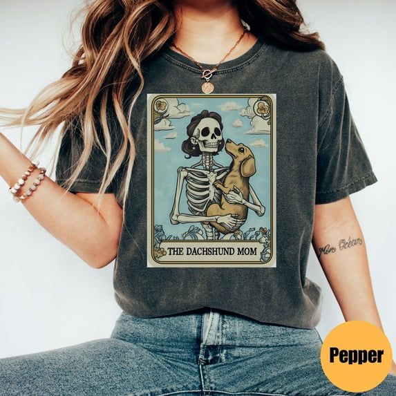 Dachshund Mom Shirt, Dachshund Tarot Card Shirt, Dachshund Lover Gift ...