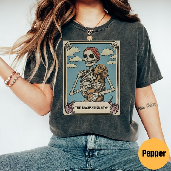 Dachshund Mom Shirt, Dachshund Tarot Card Shirt, Dachshund Lover Gift ...