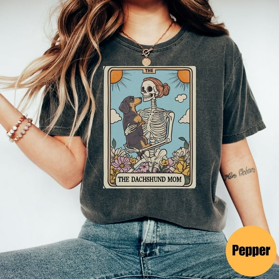 Dachshund Mom Shirt, Dachshund Tarot Card Shirt, Dachshund Lover Gift ...