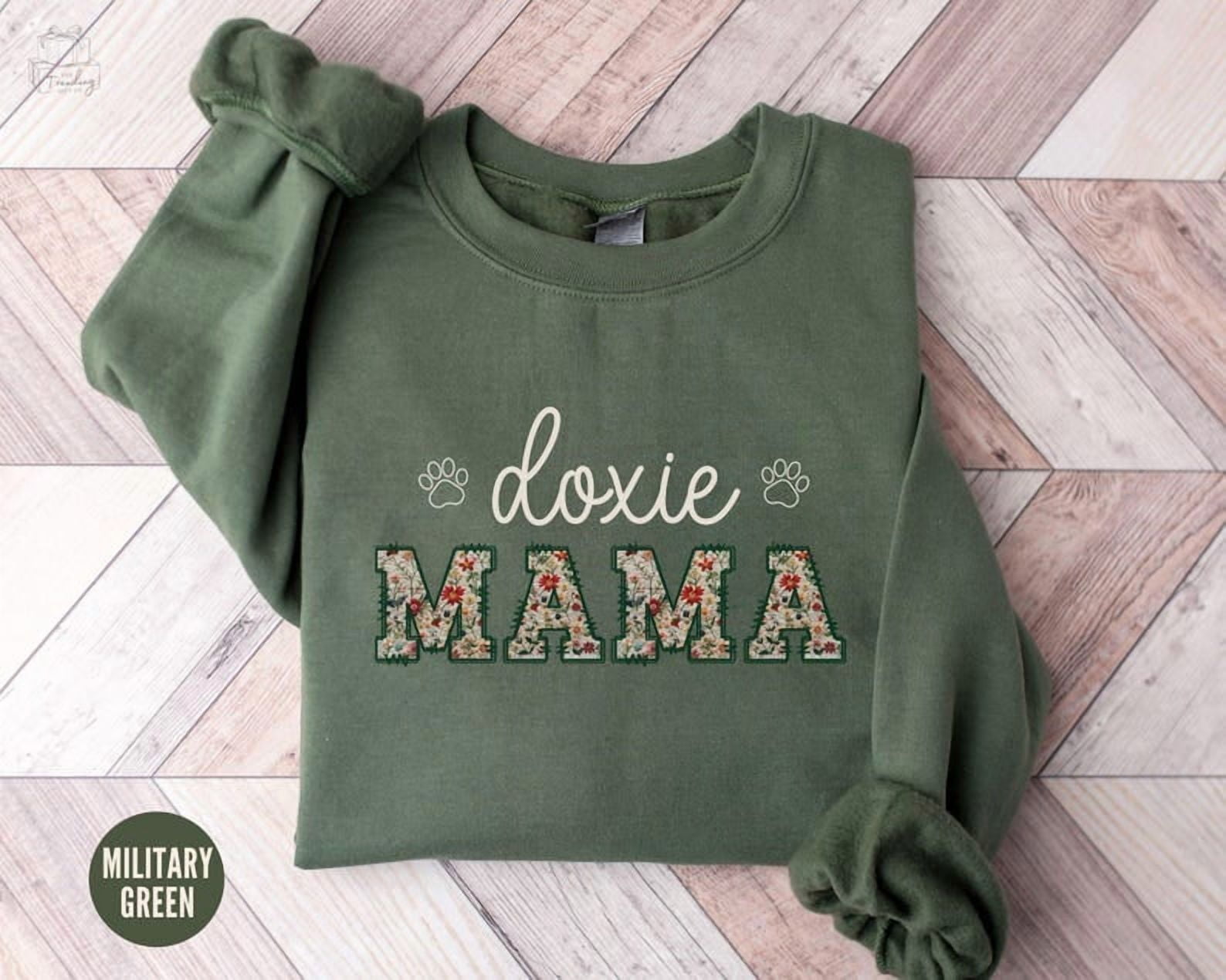 Dachshund Mom Sweatshirt, Doxie Mama Crewneck, Dachshund Lover Dog ...