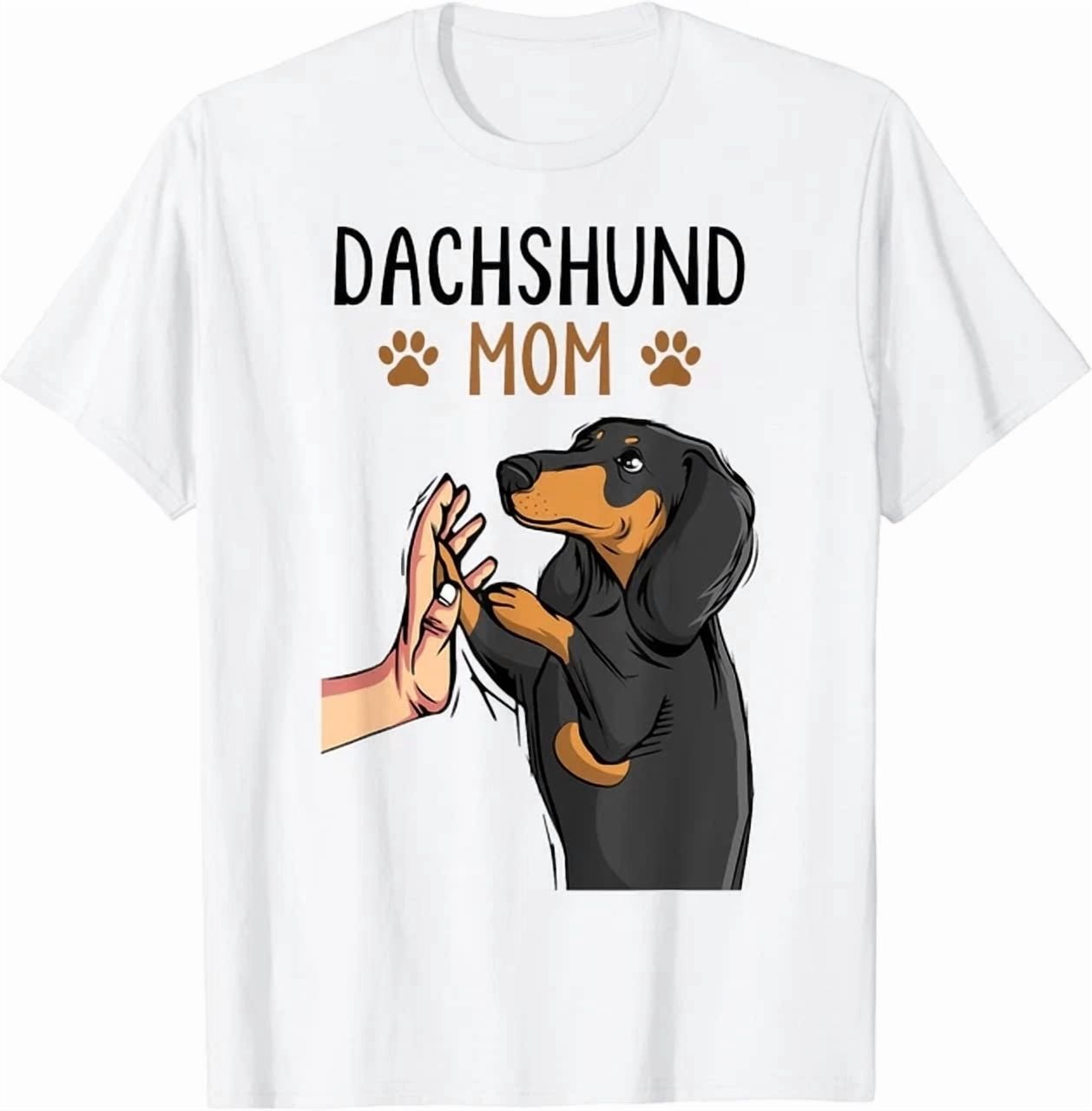 Dachshund Mom Weenie Mama Dog Lover Women Gift Unisex T-Shirt - Walmart.com