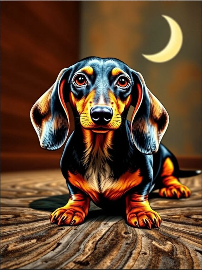 Dachshund Picture Wooden Jigsaw Puzzle 500 pieces - Farm animals Barn ...