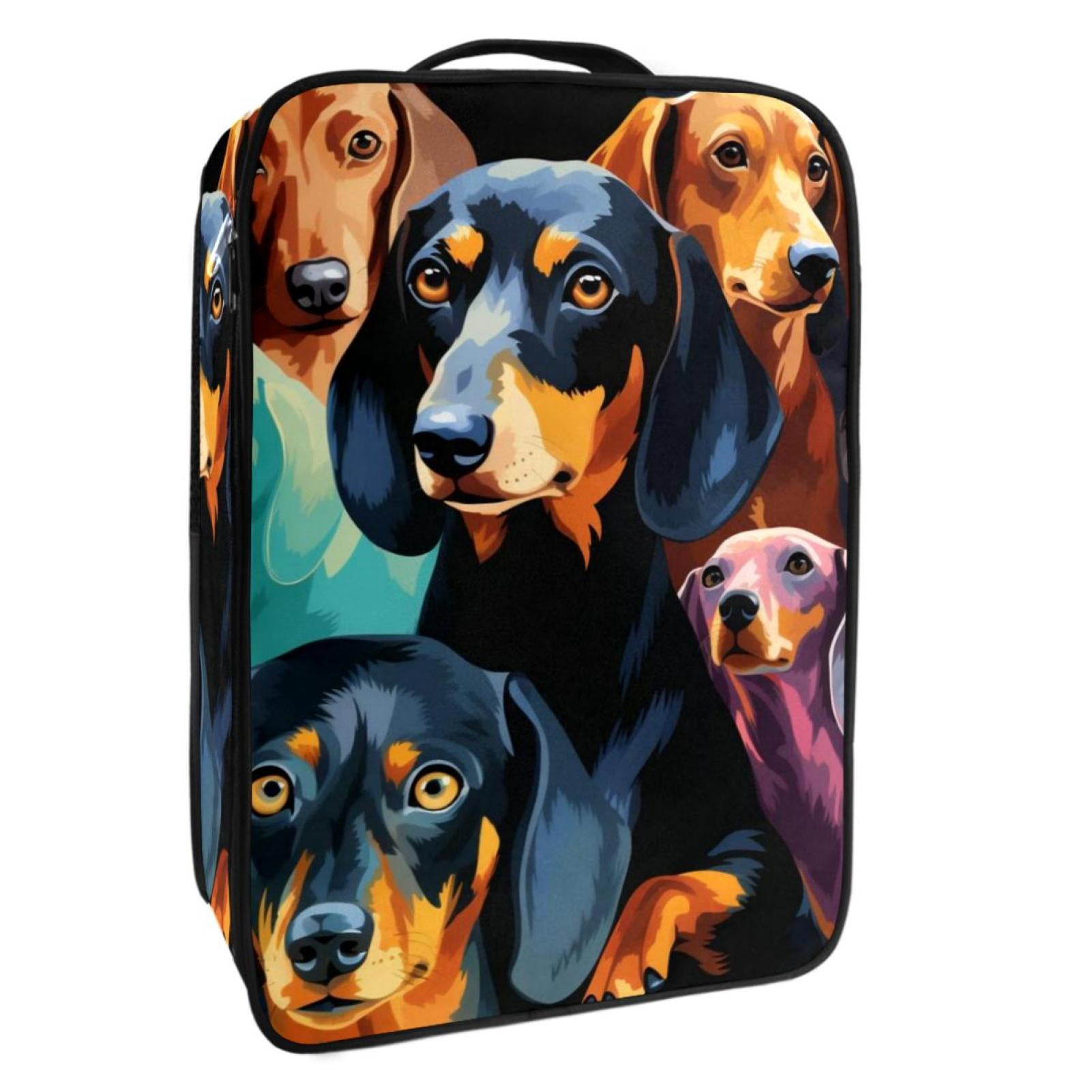 Dachshund Polyester Shoe Boxes Storage Organizer Containers, 23x31cm ...