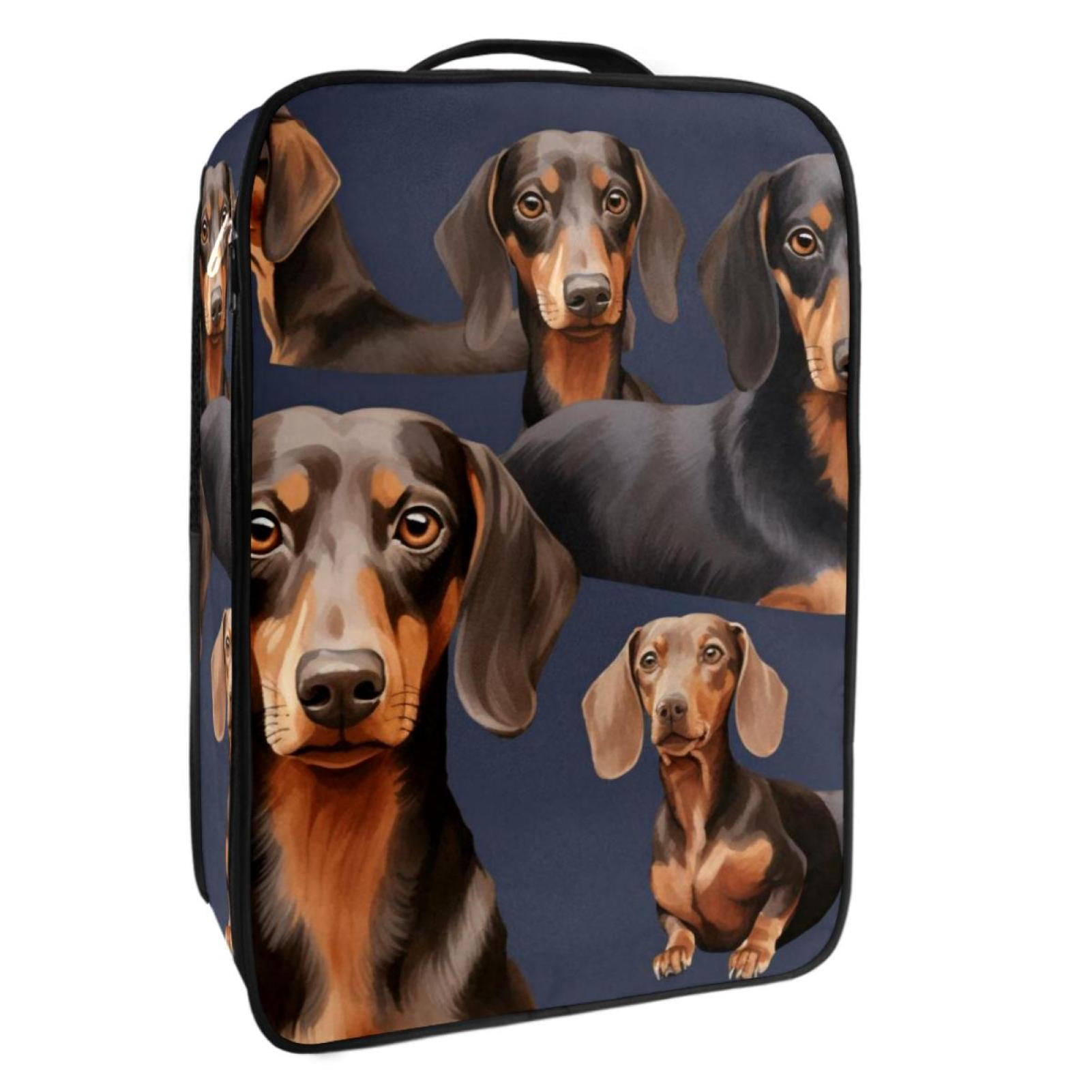 Dachshund Polyester Shoe Boxes Storage Organizer Containers, 23x31cm ...