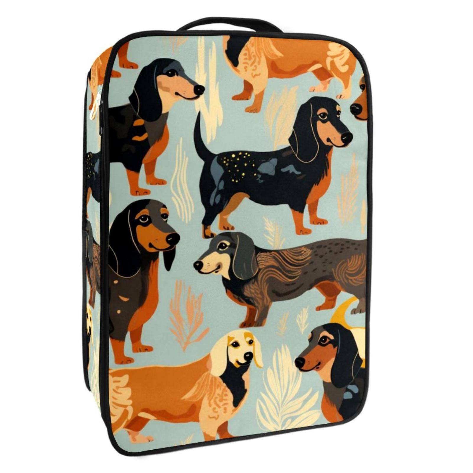 Dachshund Premium Polyester Shoe Storage - 23x31cm/9x12in Shoe Boxes ...