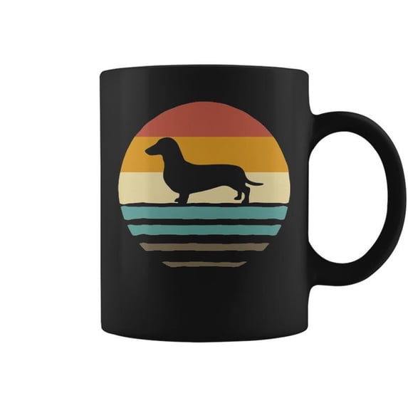 Dachshund Retro 4 Coffee Mug - Walmart.com