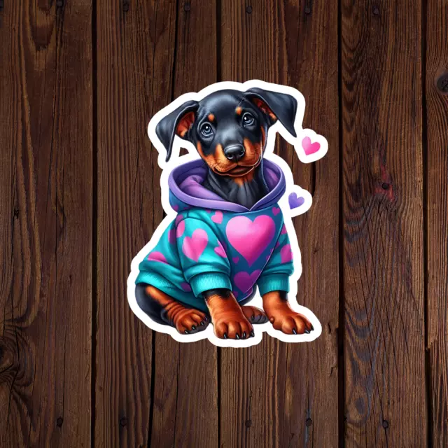 Dachshund Sticker Dog Puppy Cute Animal Pet Novelty Laptop Sticker ...