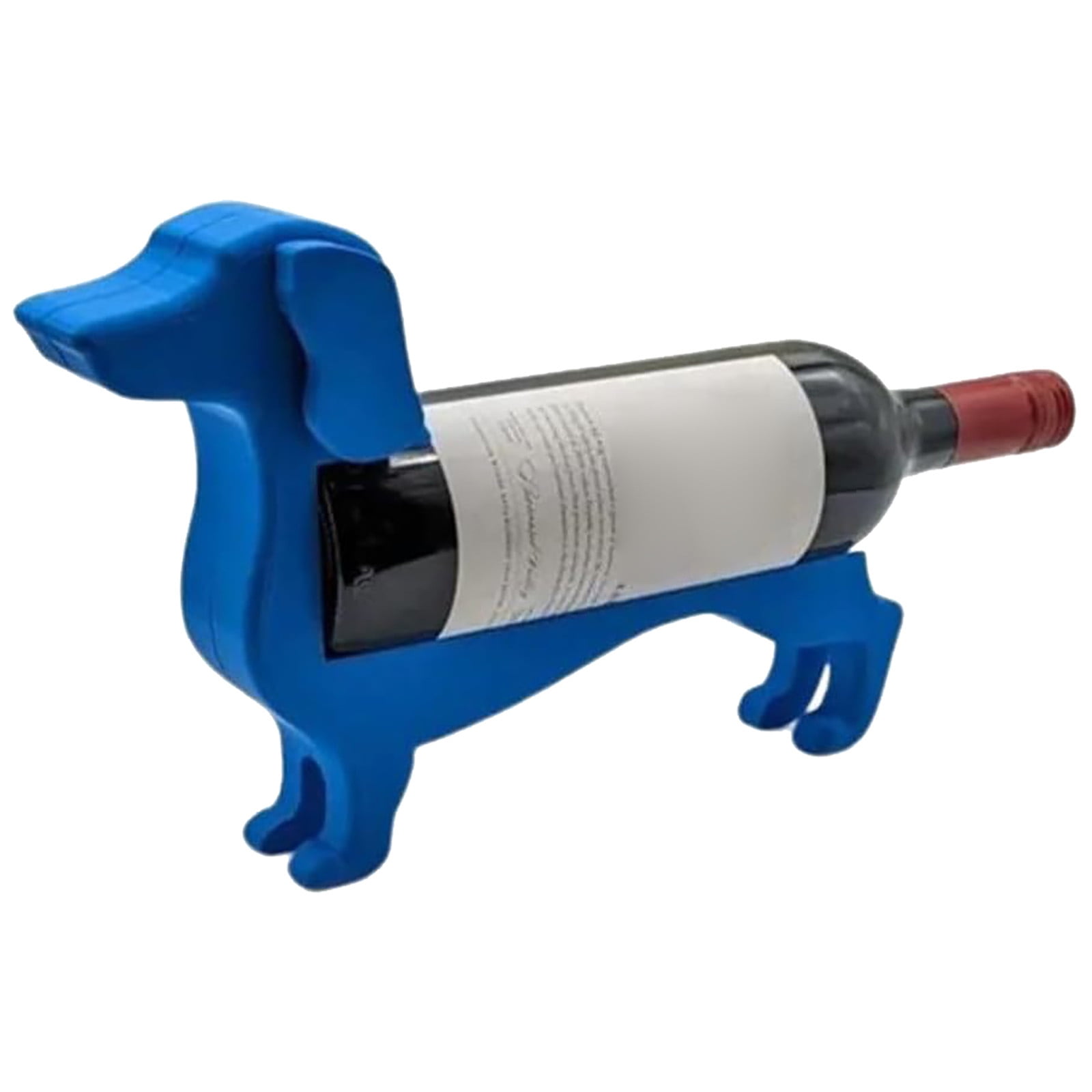 Dachshund Bottle Rack, Novelty Bottle Holder Decorative, Bottle Support Display Rack for Kitchen ...