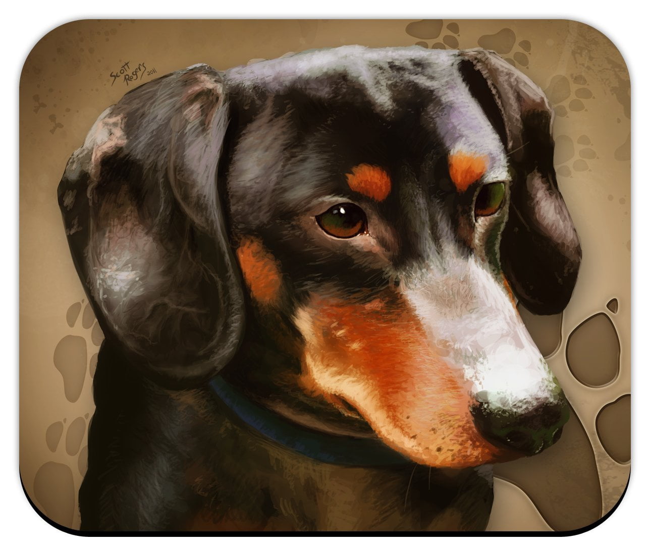 Dachshund for Dog Lovers Only Mouse Pad by DGS Originals - Walmart.com