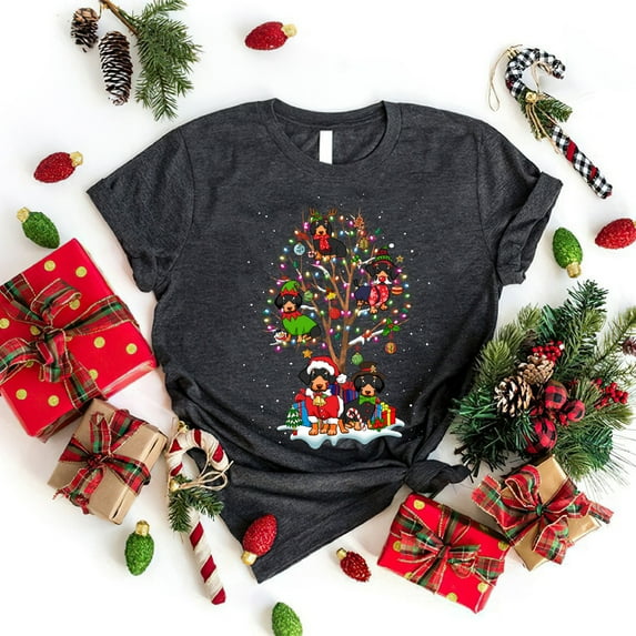 Dachsund Christmas Shirt, Dachshund Shirt, Dog Lover Gift, Christmas ...