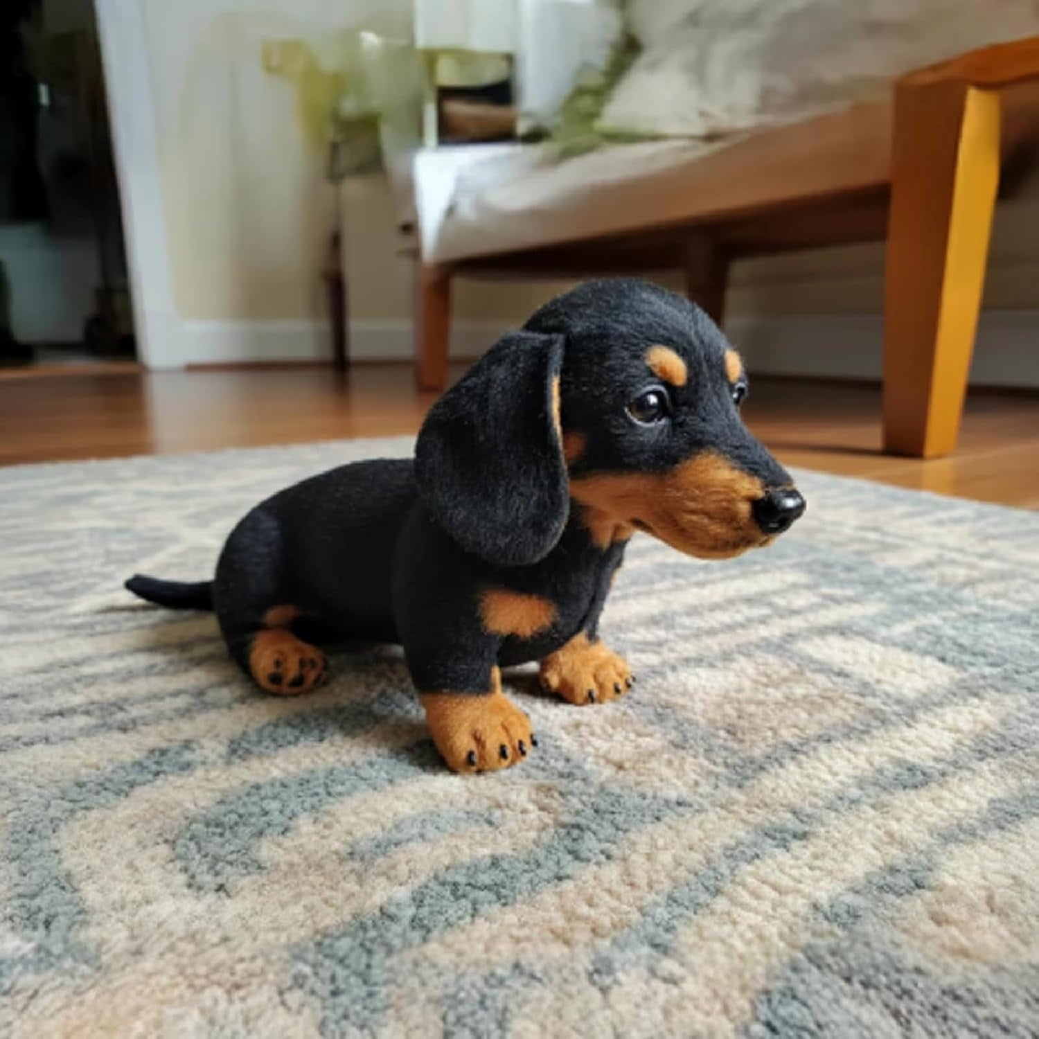Dachy Emotional Healing Soft Dachshund Toy,Lifelike Cuddly Companion ...