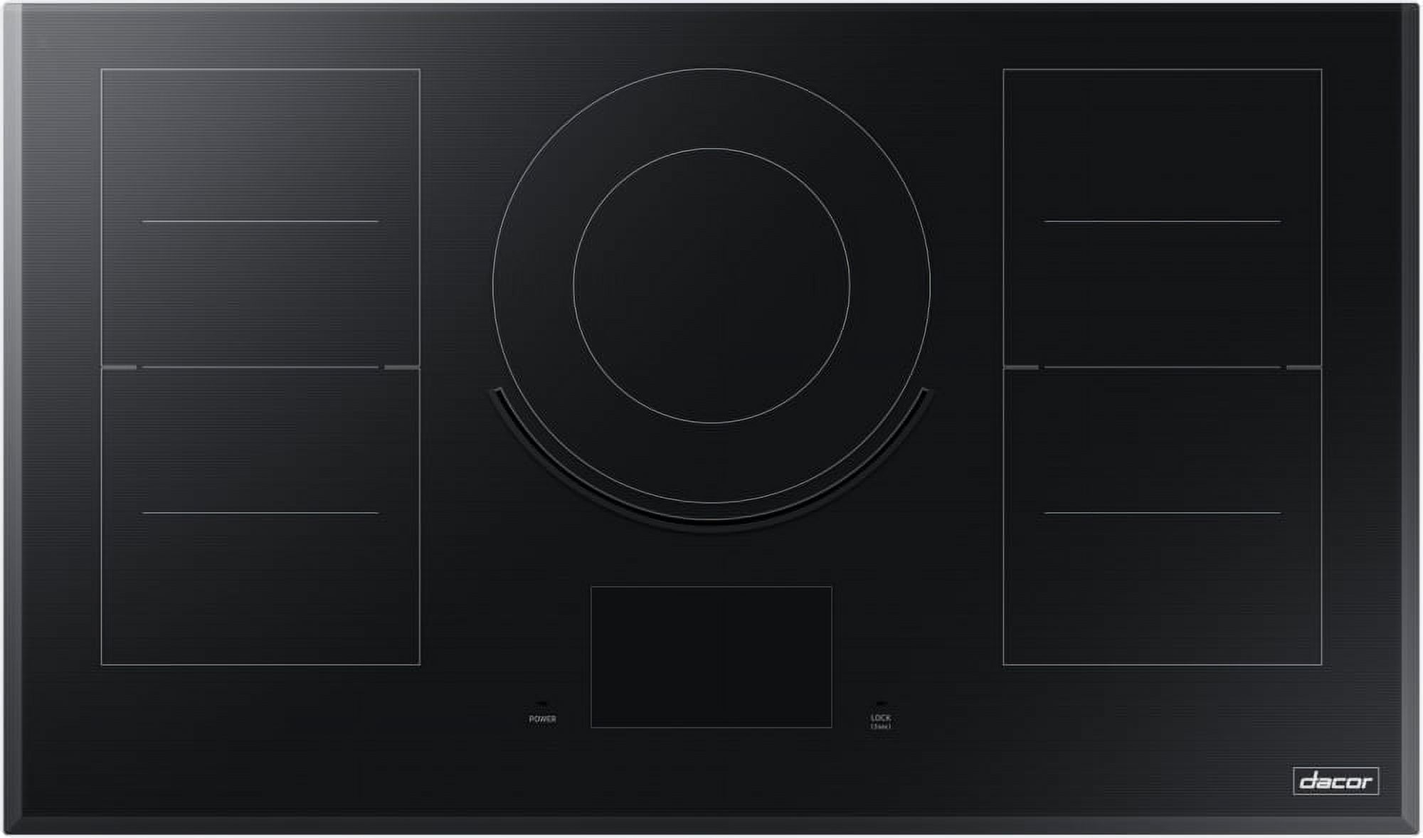 Dacor Modernist DTI36M977BB - Induction cooktop - 5 hobs - Niche ...