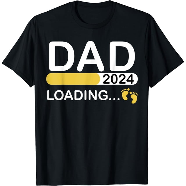 Dad 2024 loading for pregnancy announcement T-Shirt - Walmart.com