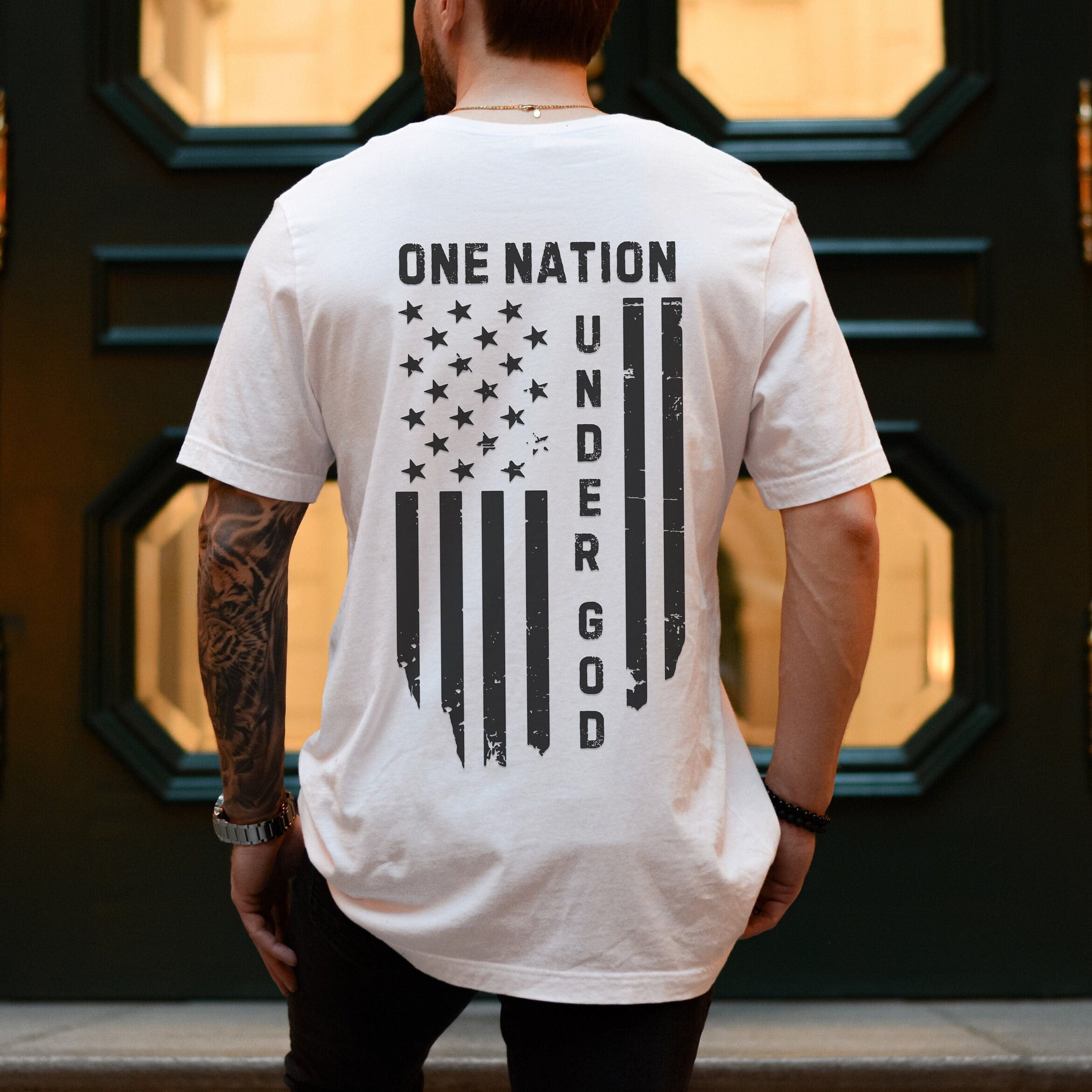 Dad American Flag Shirt, American Flag Tee, Americanflag, We The People ...