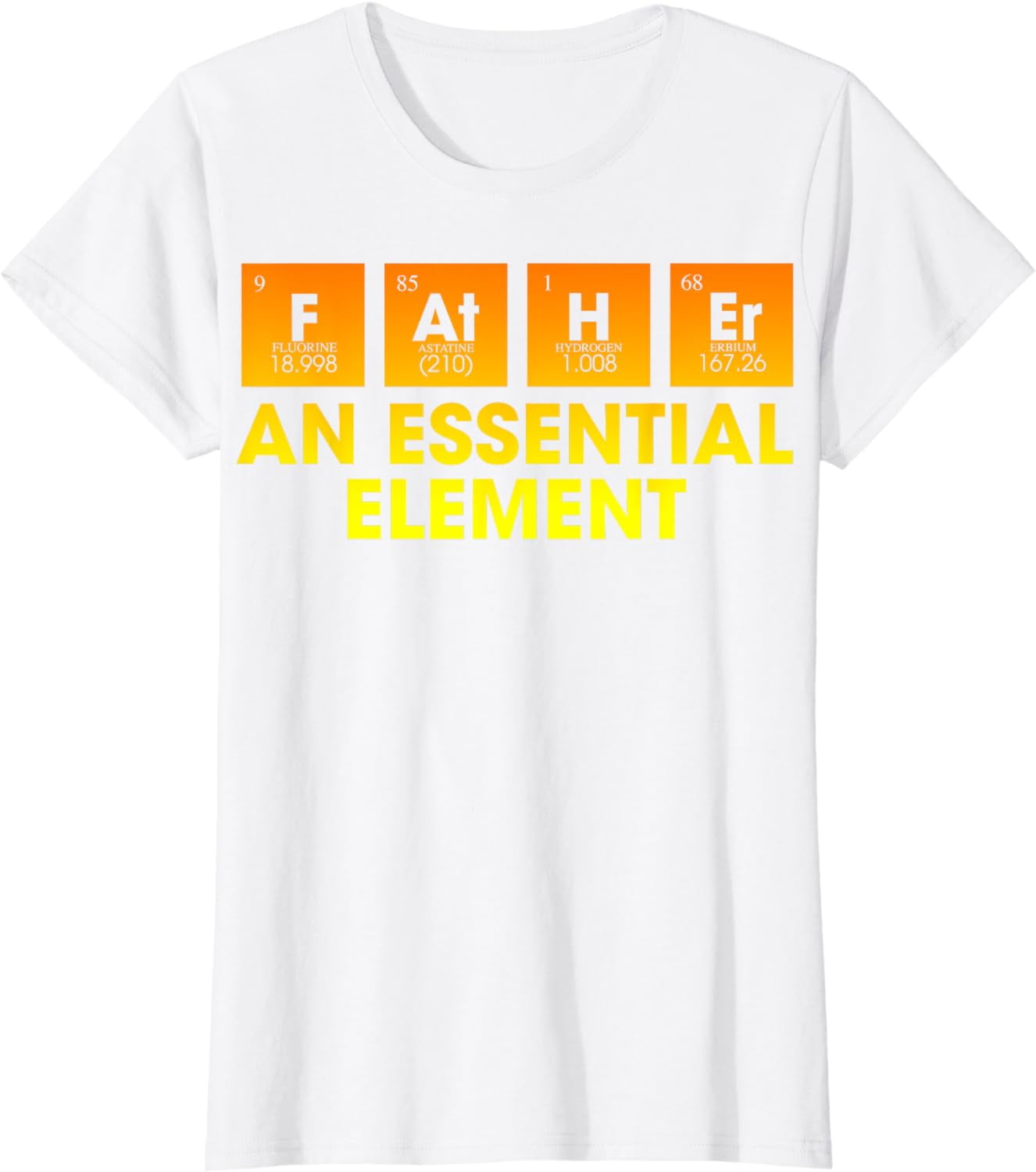 Dad An Essential Element Father's Day Periodic Table T-Shirt - Walmart.com