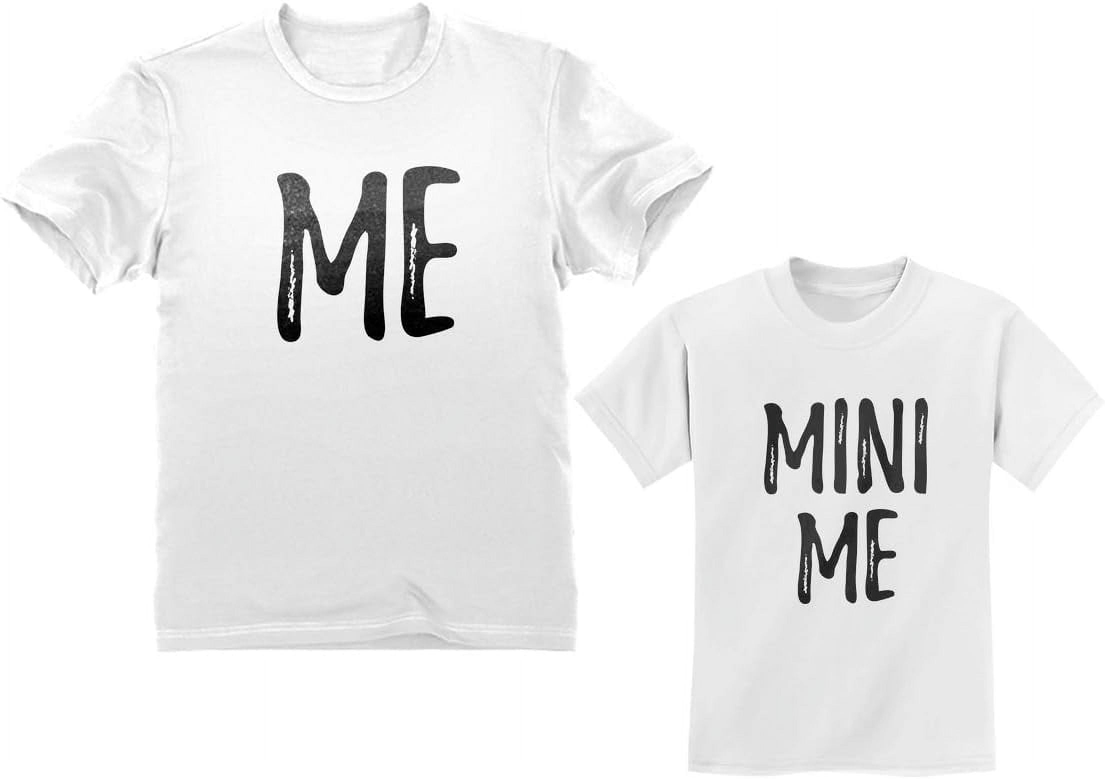 Dad And Son Matching T-Shirts Funny Me & Mini Me Matching Outfit ...