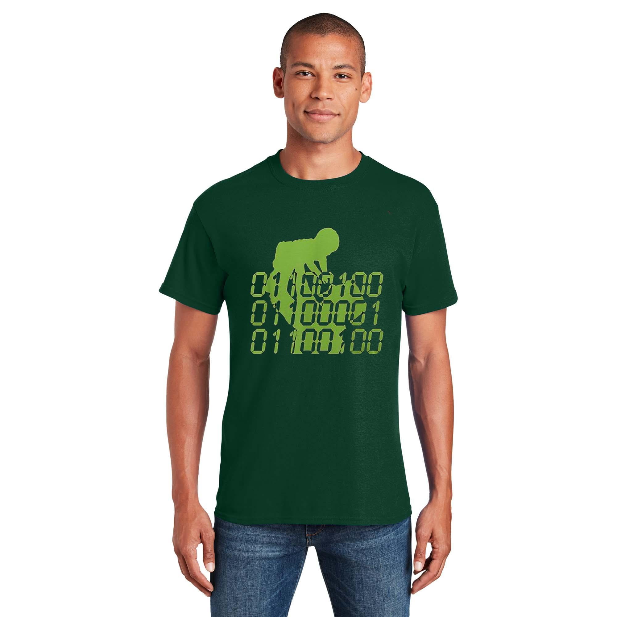 Dad Binary Code Father's Day Tech Geek Nerd Coder Programming T-Shirt (2) Unisex, up to 5XL ...