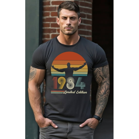 Dad Birthday shirt, Limited Edition Birthday 1984 Shirt, 40th Birthday ...