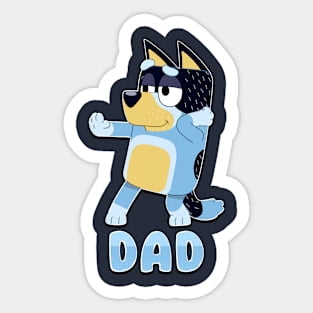 Dad Bluey Sticker Bluey Stickers For Kids, Bluey Stickers Party Favors ...