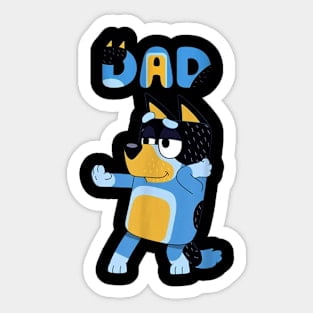 Dad Bluey Sticker Bluey Stickers For Kids, Bluey Stickers Party Favors ...