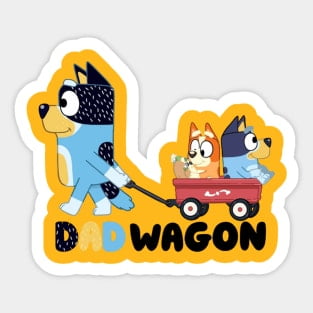 Dad Bluey Sticker Bluey Stickers For Kids, Bluey Stickers Party Favors ...