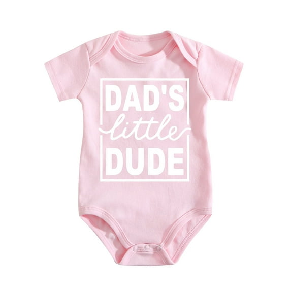 Dad Bodysuit Daddy Newborn Daddys Girls Boy Baby Clothes Unisex I Love ...