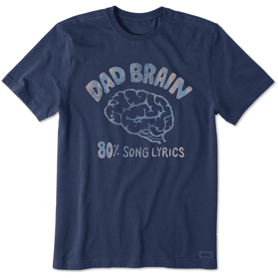 Dad Brain Tee - Walmart.com