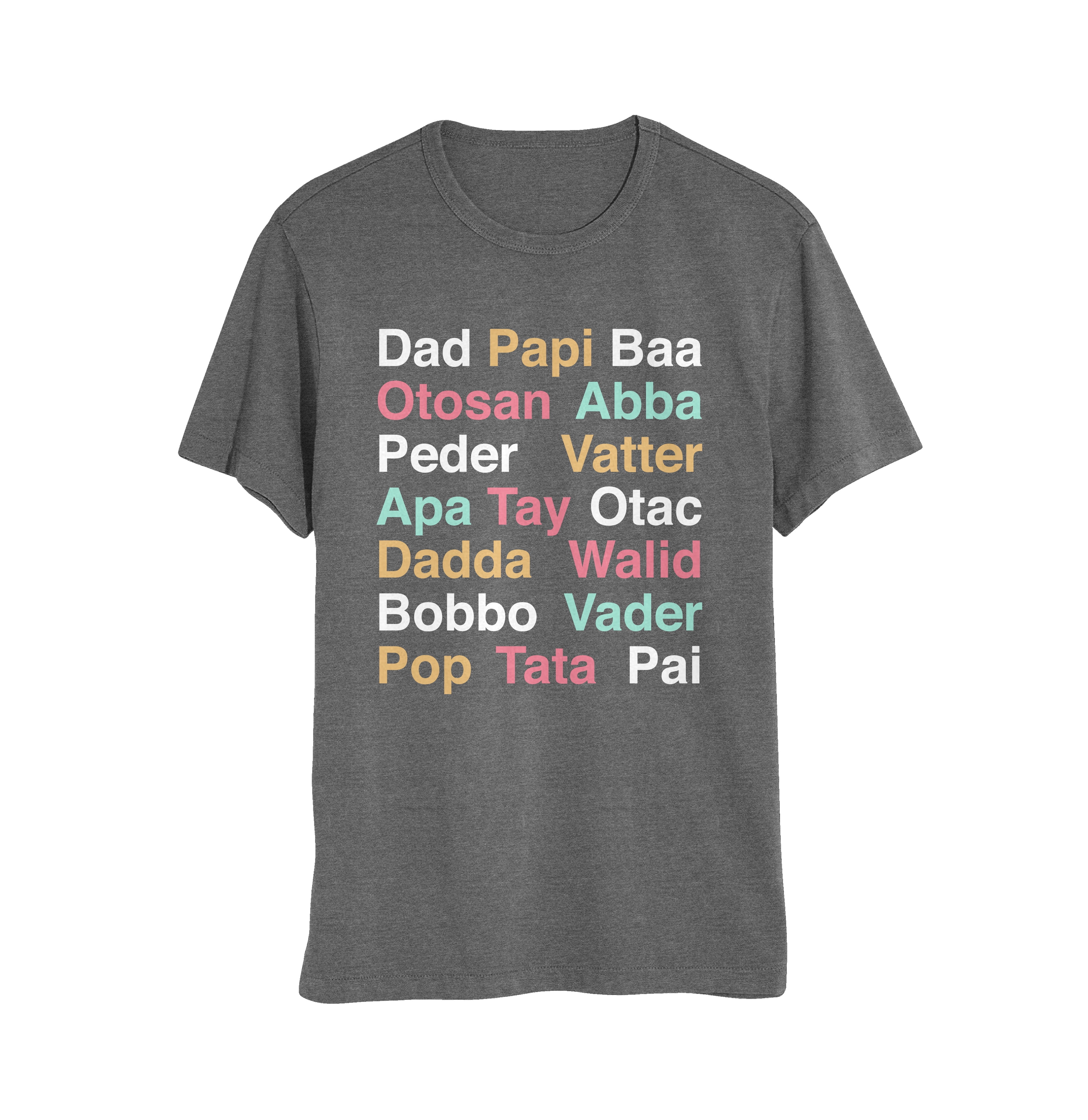 Isaac Morris Limited Dad Culture Father Different Languages ...