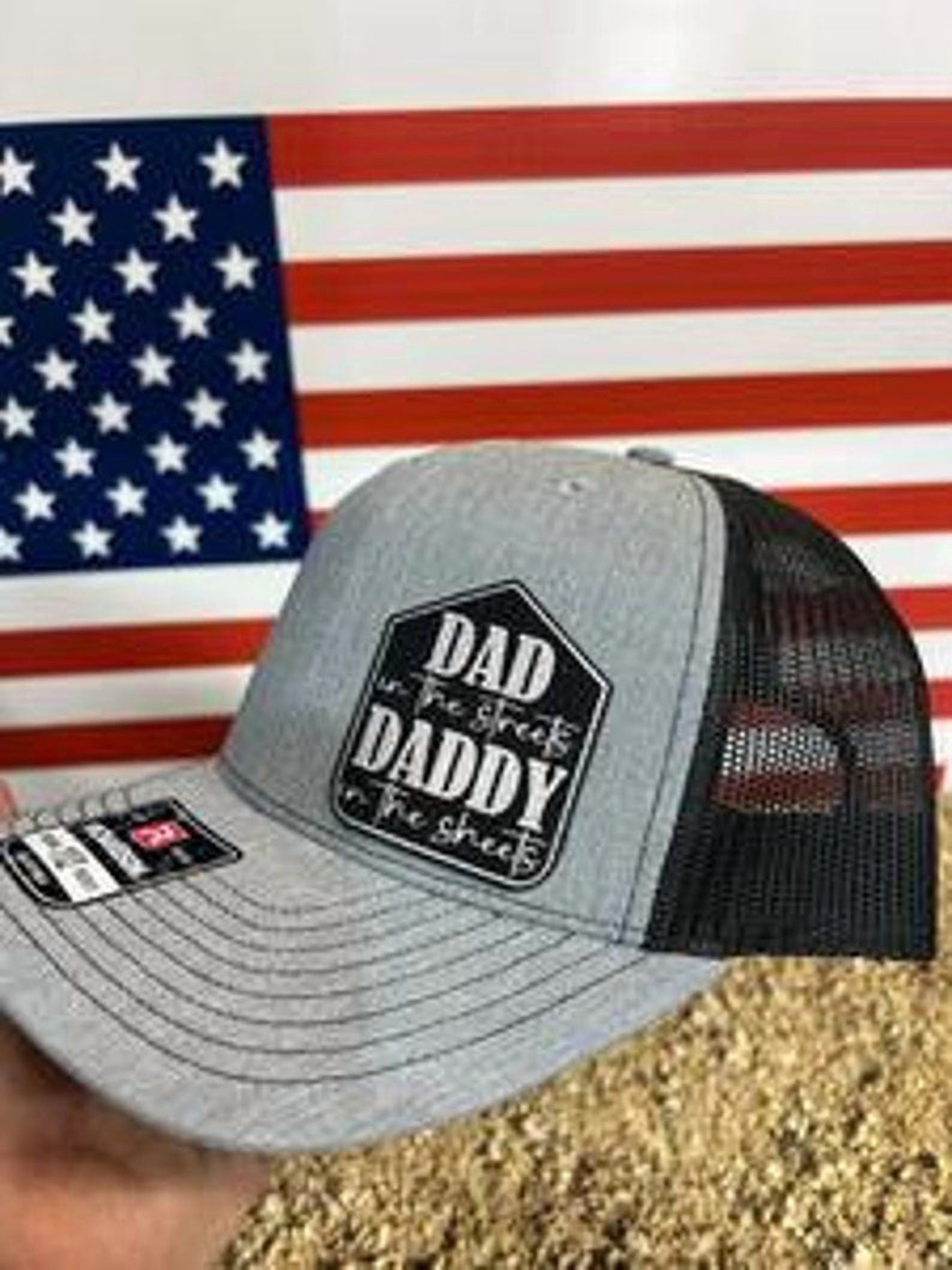 Dad/Daddy Leatherette Patch Trucker Hat - Richardson 112 - Walmart.com