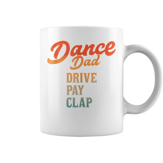 Dad Dance Retro Proud Dancer Dancing Fathers Day Coffee Mugs - Walmart.com